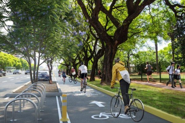 El Parque Saavedra Se Integrará A La Ciclovia De La Nueva “calle